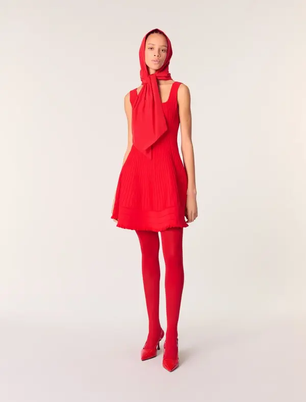 Maje Knit Mini Dress