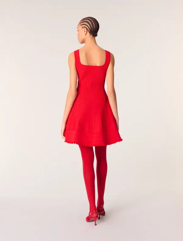 Maje Knit Mini Dress
