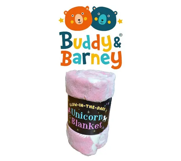 BUDDY & BARNEY Glow-in-the-dark Blanket