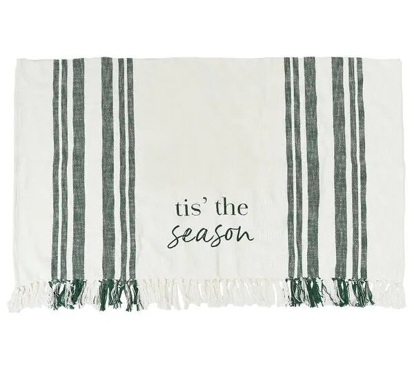 VALERIE PARR HILL Morgan Tis The Season Woven Christmas Throw Bla Nket Valerie - One-color