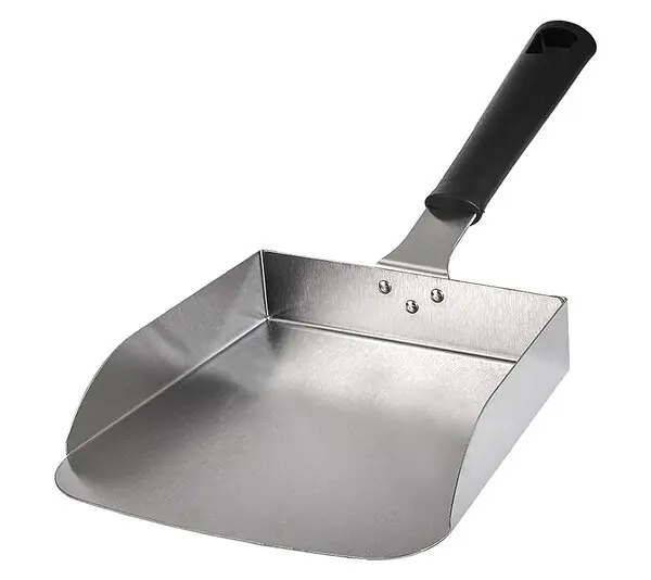 OUTSET Stainless Steel Griddle Scoop - Silver