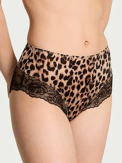 Victoria's Secret Very Sexy Smooth Lace-trim High-waist Brief Panty - Print
