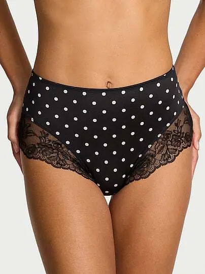 Victoria's Secret Very Sexy Smooth Lace-trim High-waist Brief Panty - Print