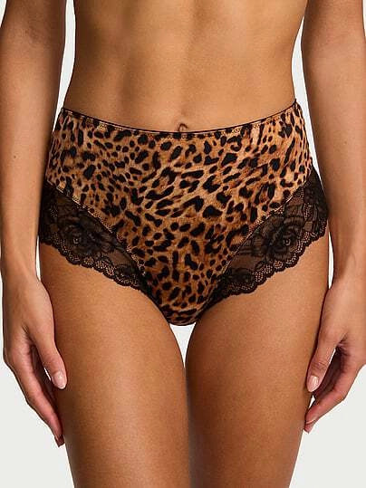 Victoria's Secret Very Sexy Smooth Lace-trim High-waist Brief Panty - Print