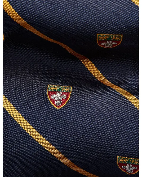 Polo Ralph Lauren Striped Silk Club Tie - Navy