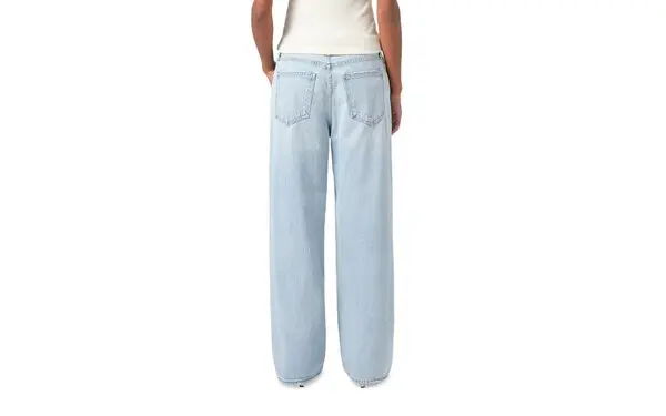 AGOLDE Low Slung Baggy Straight Leg Jeans - Spark