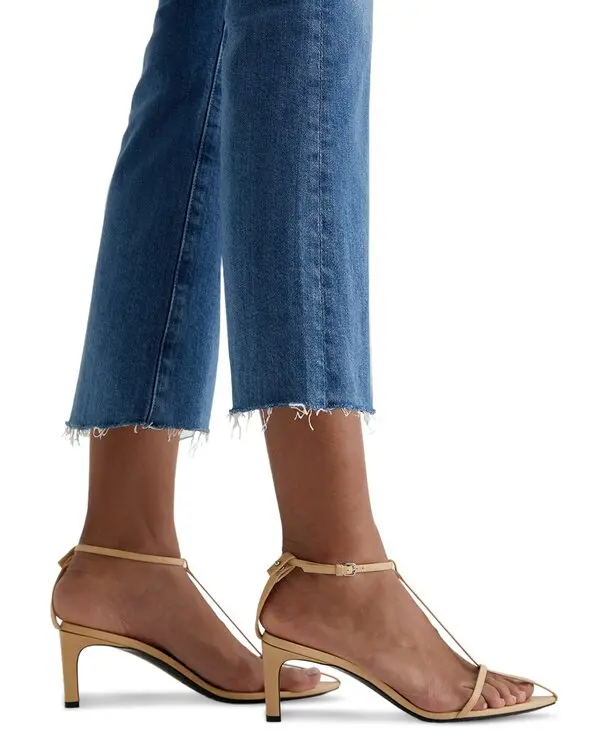 Ag Farrah Mid-rise Boot Crop Jeans
