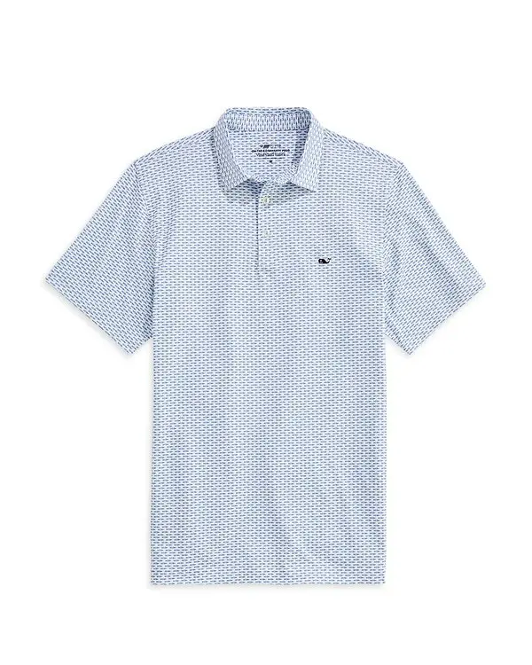 Vineyard Vines Sankaty Regular Fit Polo Shirt - Micro Barracuda