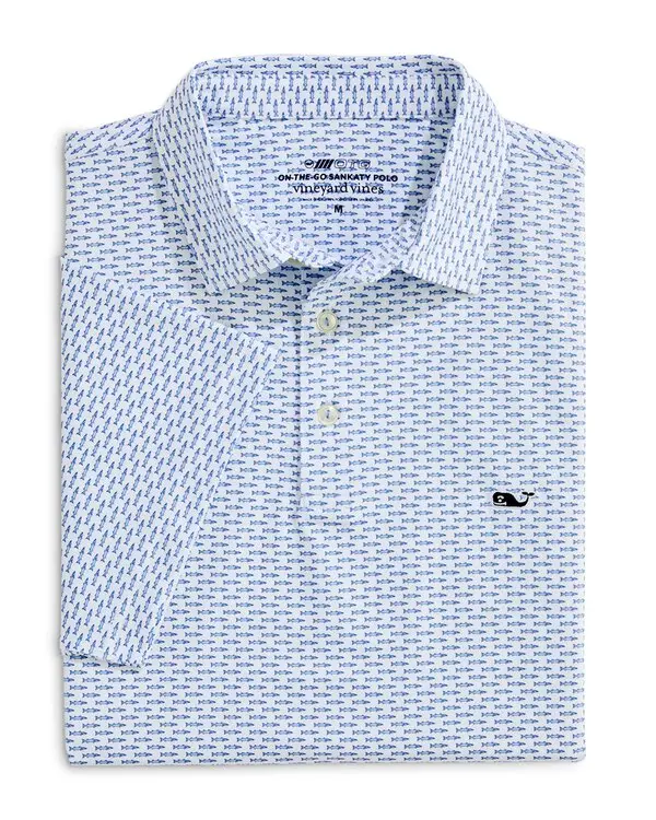Vineyard Vines Sankaty Regular Fit Polo Shirt - Micro Barracuda