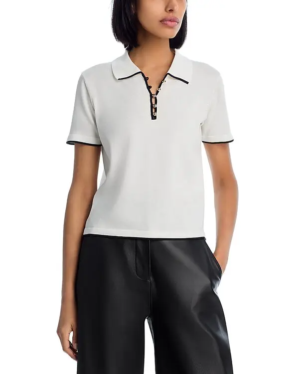 FRAME The Sport Polo Sweater