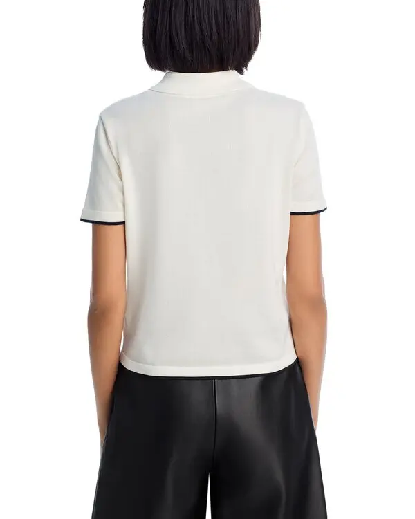 FRAME The Sport Polo Sweater