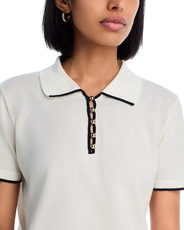 FRAME The Sport Polo Sweater