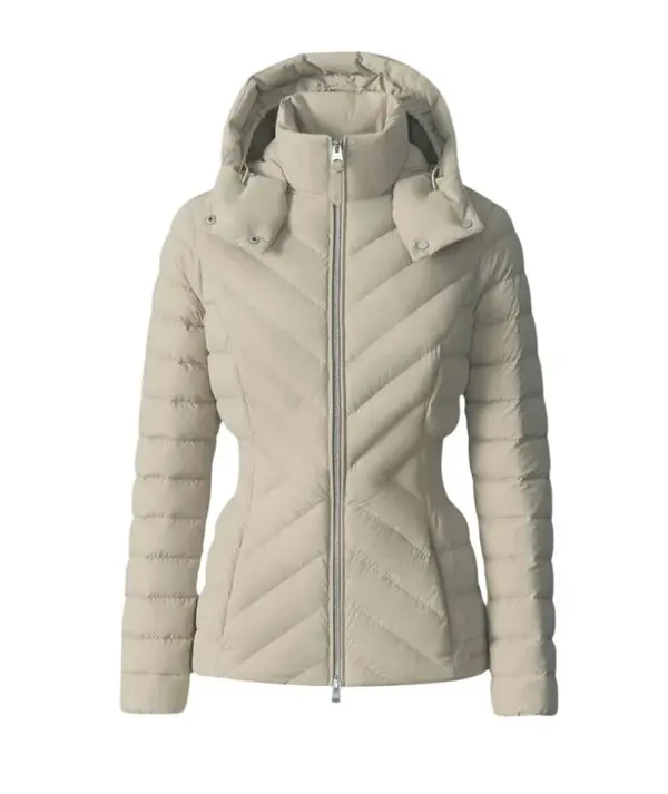 Mackage Idalee Hooded Down Jacket - Light Camel