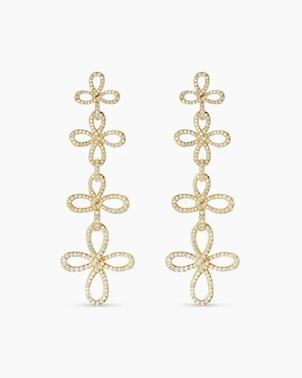 David Yurman Wisteria® Drop Earrings - Diamond