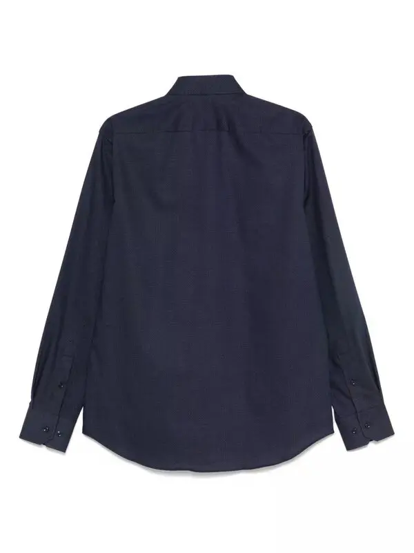 BOSS Micro-patterned Shirt