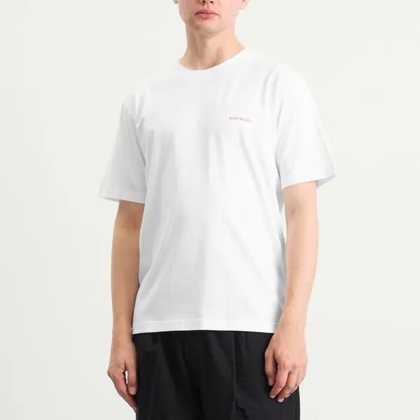 Norse Projects Johannes Logo Print T-shirt - White