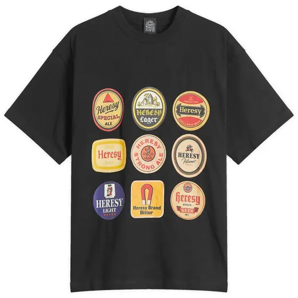 HERESY Beer T-shirt - Black