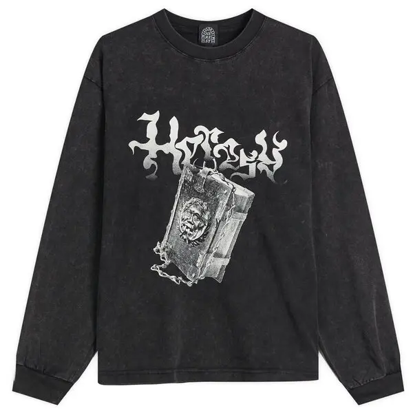 HERESY Tome Longsleeve T-shirt - Ash