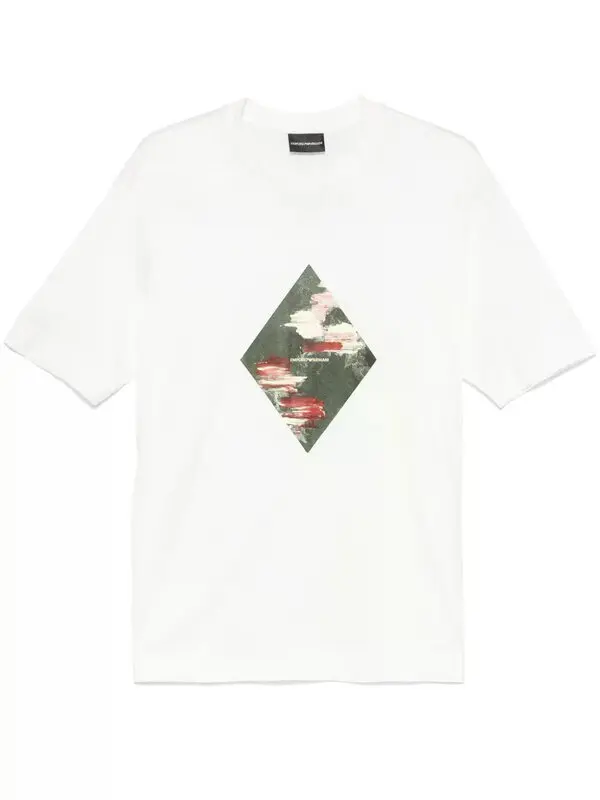 Emporio Armani Logo-print T-shirt - White