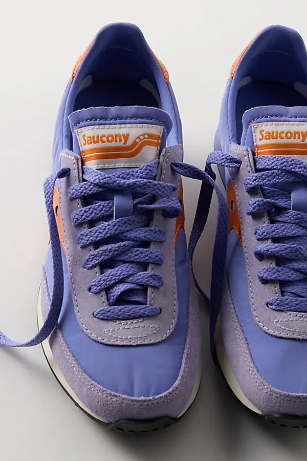 Saucony Trainer 80 Sneakers - Purple/orange