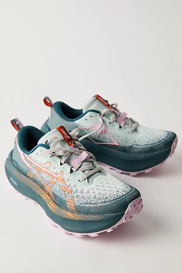 Asics Trabuco Max 4 Sneakers - Cold Moss/nova Orange