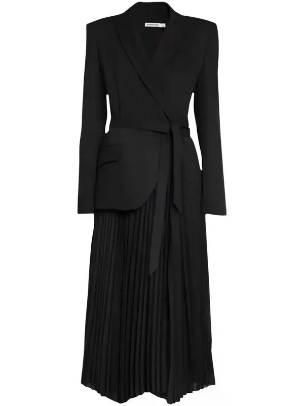 Simkhai Ambretta Dress With Pleated Skirt