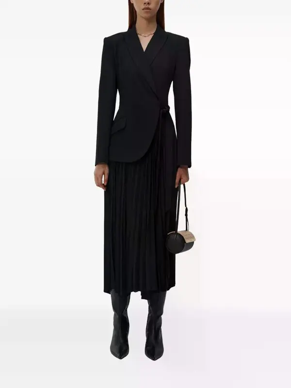 Simkhai Ambretta Dress With Pleated Skirt