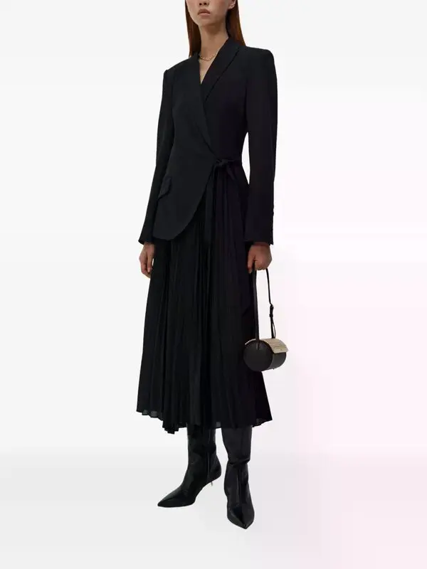 Simkhai Ambretta Dress With Pleated Skirt