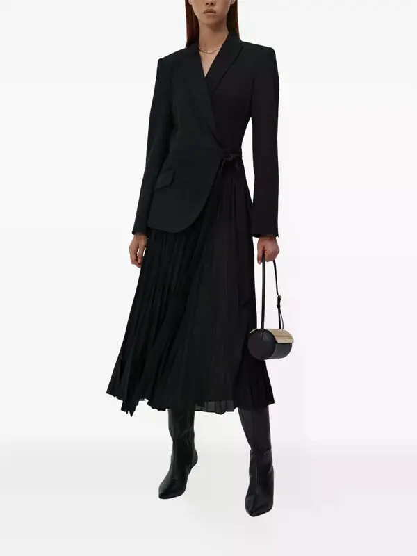 Simkhai Ambretta Dress With Pleated Skirt