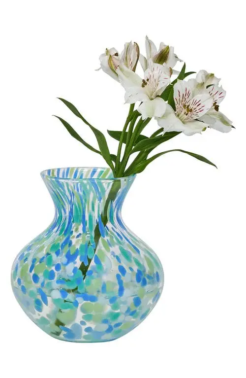 JULISKA Puro 6-inch Pattern Glass Vase