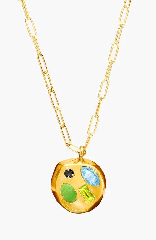 BIRTHDATE CO. The March Birthdate Pendant - March 3rd - Gold