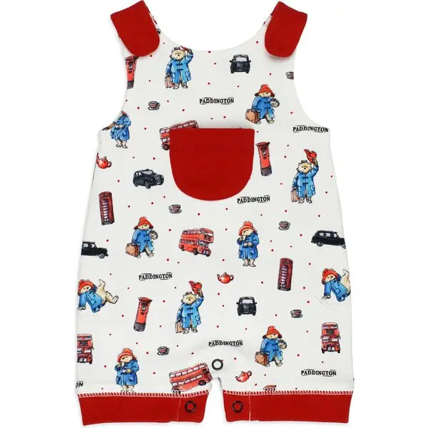 L'OVEDBABY X Paddington Bear™ Sleeveless Organic Cotton Romper - London Paddington