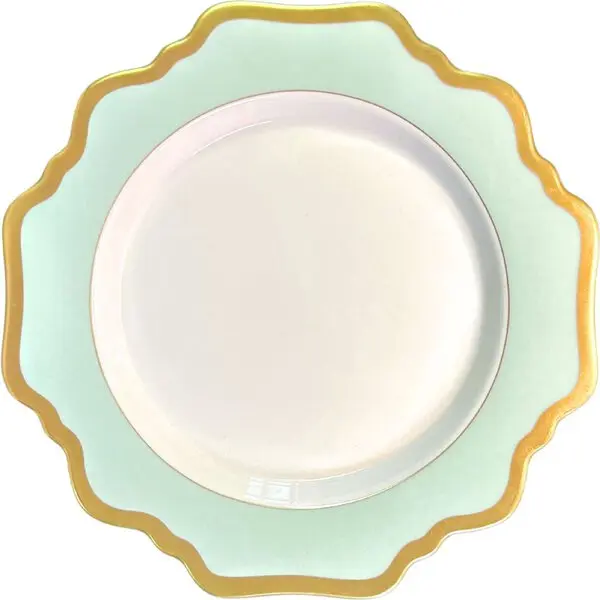 ANNA WEATHERLEY Anna's Palette Salad Plate - Aqua Green