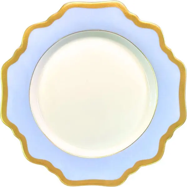 ANNA WEATHERLEY Anna's Palette Salad Plate - Sky Blue