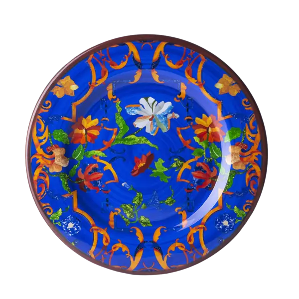 MARIO LUCA GIUSTI Pancale Dinner Plate - Blue
