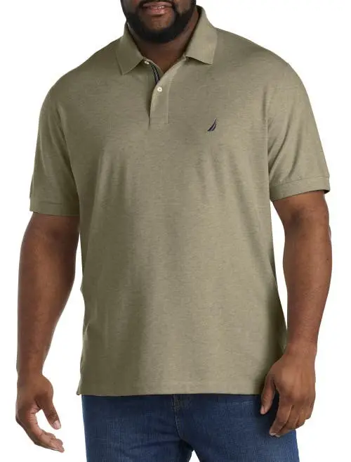 NAUTICA Big & Tall Stretch Piqué Polo Shirt