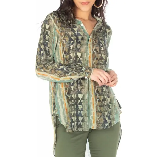 APNY Long Sleeve Tunic Shirt