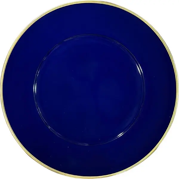 ANNA WEATHERLEY Anna's Charger Plate - Cobalt