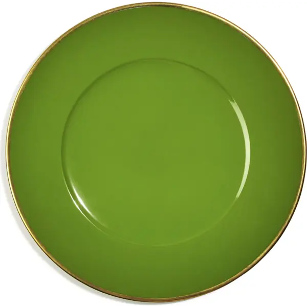ANNA WEATHERLEY Anna's Charger Plate - Green
