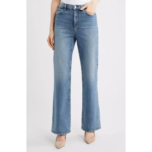FRAME The Arrow High-waist Bootcut Jeans - Cloudlet