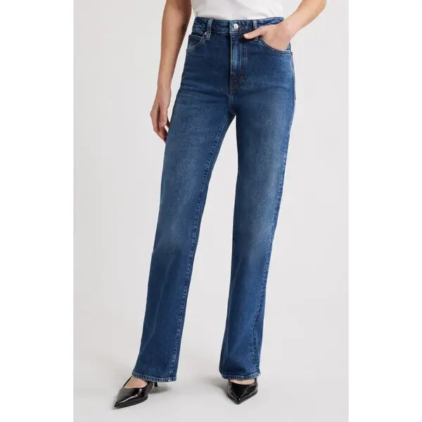 FRAME The Arrow High-waist Bootcut Jeans