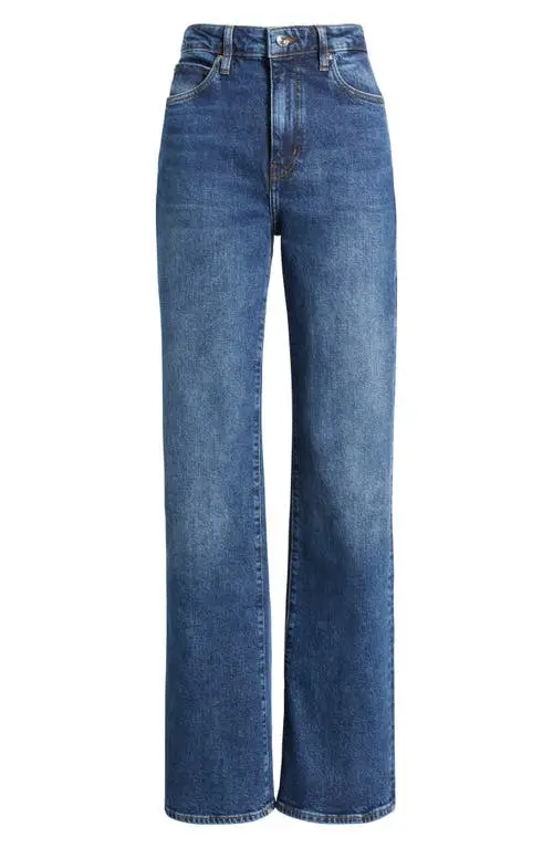 FRAME The Arrow High-waist Bootcut Jeans