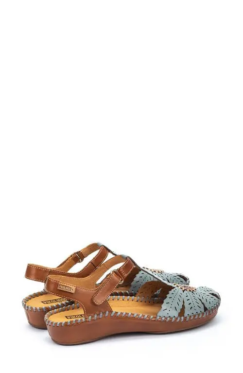 Pikolinos Vallarta T-strap Sandal - Denim