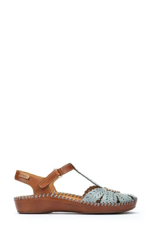 Pikolinos Vallarta T-strap Sandal - Denim