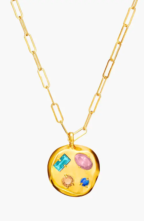 BIRTHDATE CO. December Birthdate Pendant - December 19th - Gold