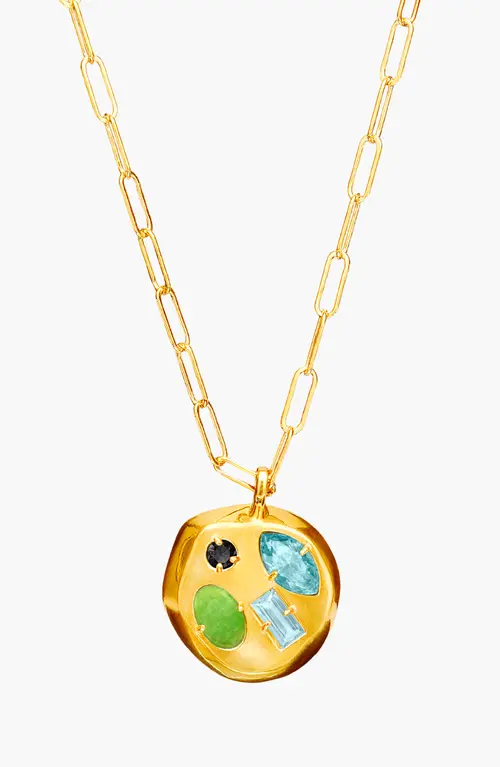 BIRTHDATE CO. December Birthdate Pendant - December 28th - Gold