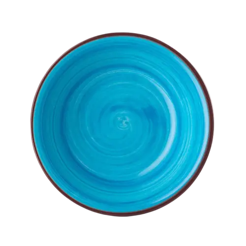 MARIO LUCA GIUSTI St. Tropez Salad Plate - Turquoise