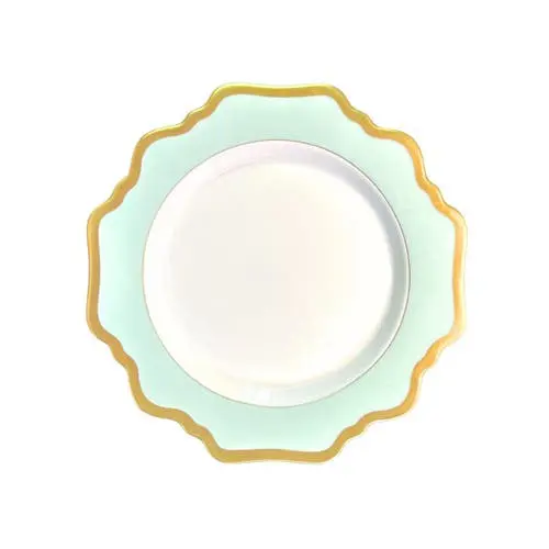 ANNA WEATHERLEY Anna's Palette Bread & Butter Plate - Aqua Green