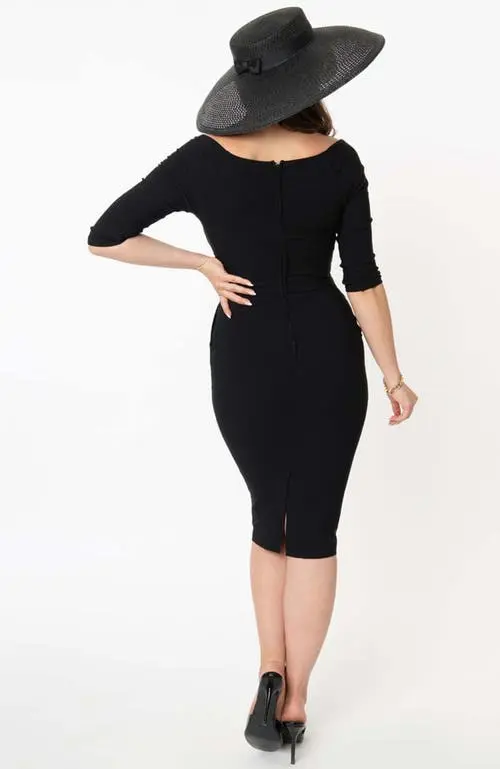 Unique Vintage Shailene Pencil Dress