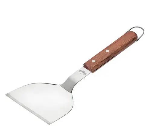 KUCHENPROFI Heavy Duty Texas Bbq Short Hamburger Turner - Silver